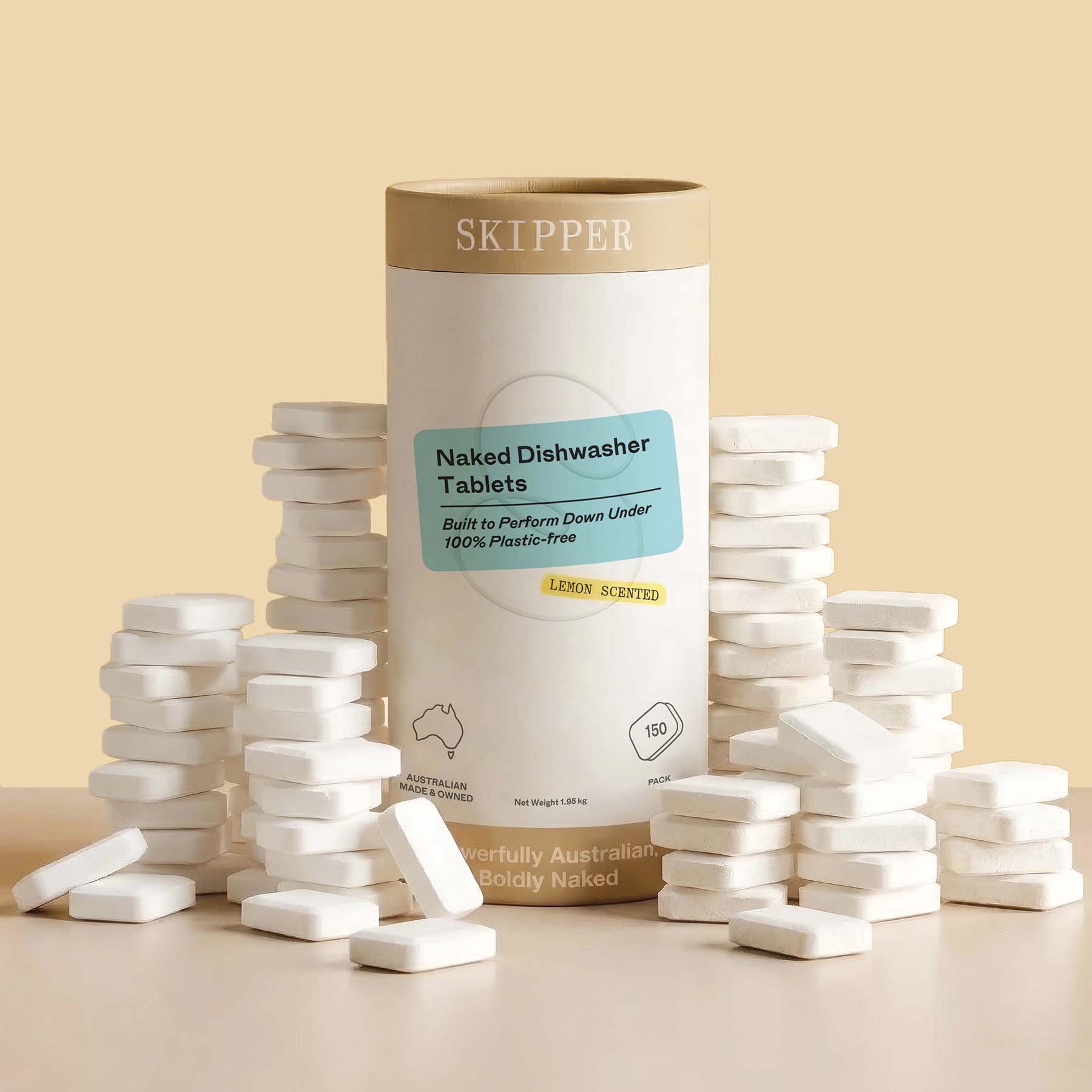 Aussie-Made Dishwasher Tablets | Biodegradable Formula – Skipper