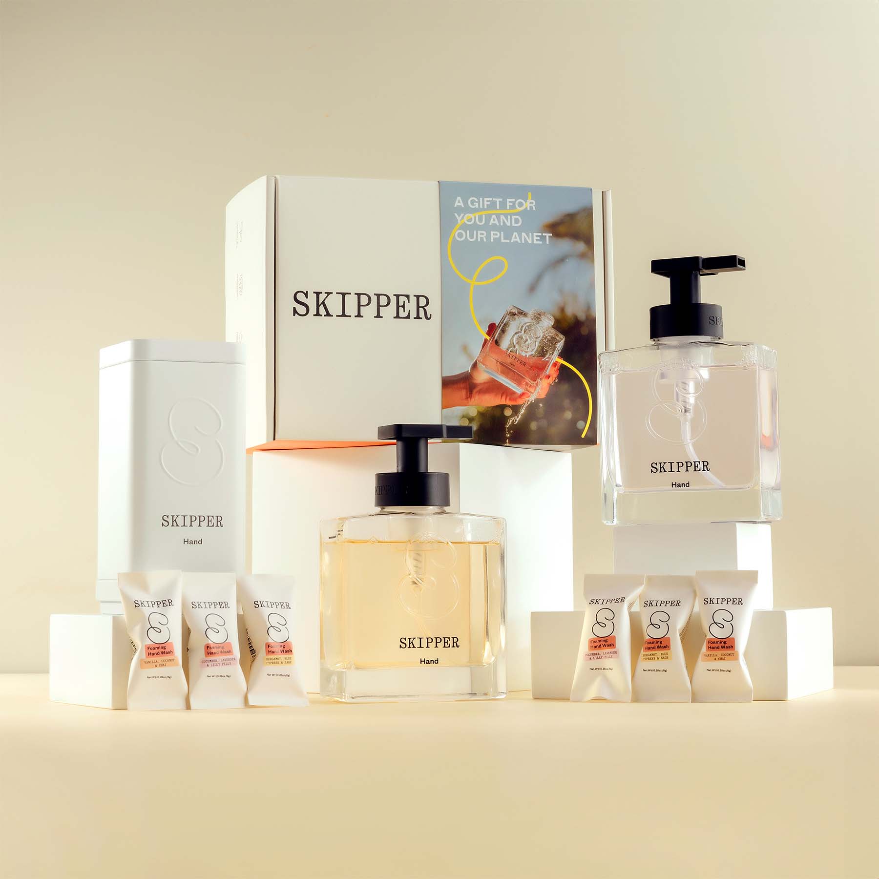 Hand Wash Duo Kit with Gift Sleeve (previously Tirtyl) – Skipper