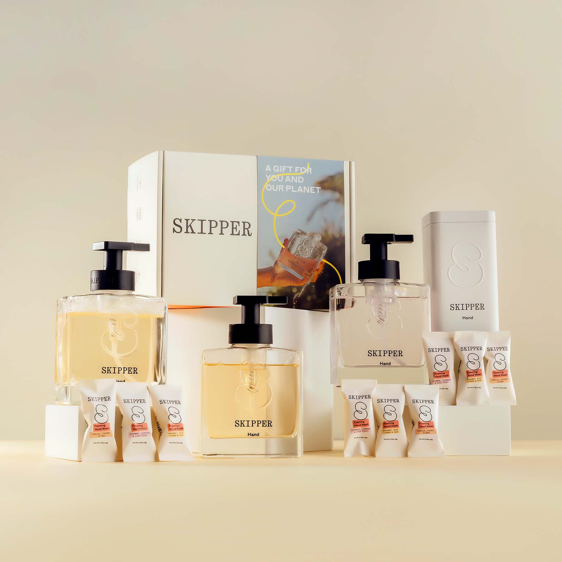 Hand Wash Triple Kit with Gift Sleeve (previously Tirtyl) – Skipper